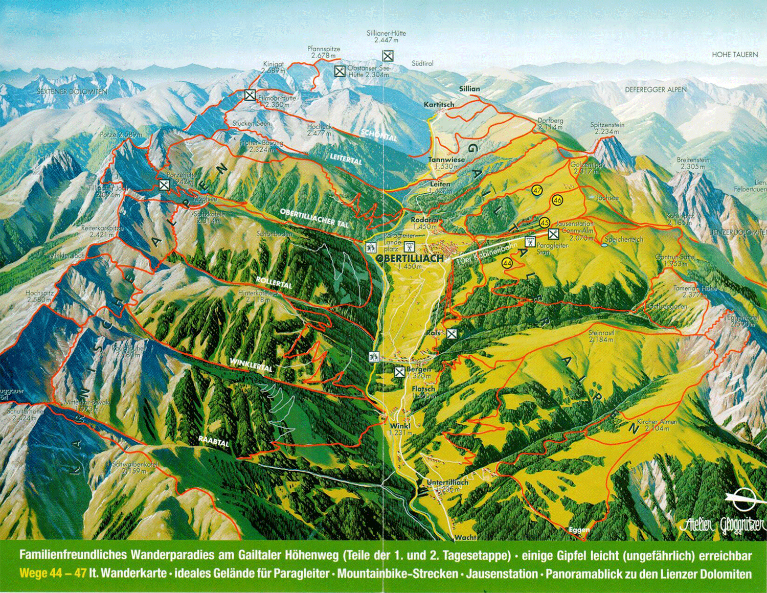 Hiking - Skiing and adventure mountain